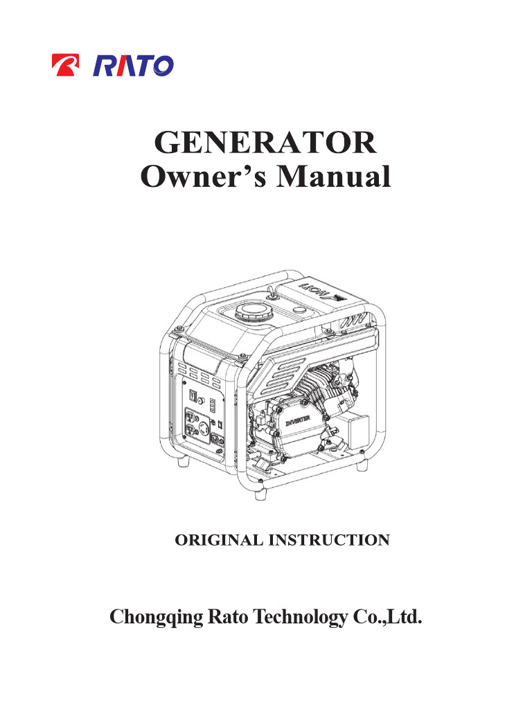 Rato R8750iD Generator User Manual | PDF