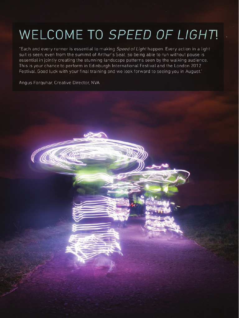 Runners Information Booklet | PDF