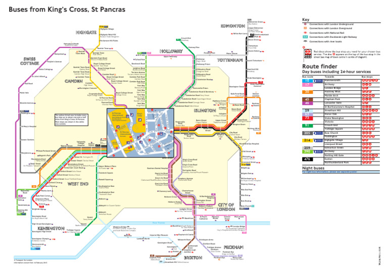 Kings Cross A4 160213 | PDF | Rail Transport | Transport