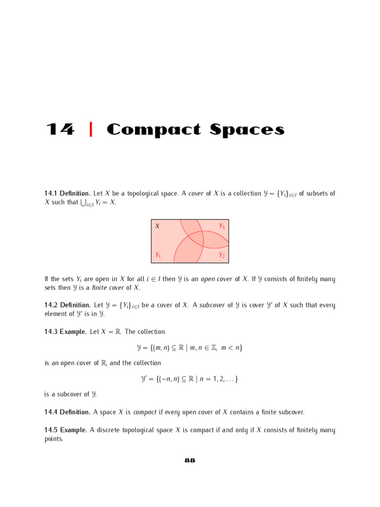Understanding Compact Spaces in Topology | PDF | Compact Space | Theorem