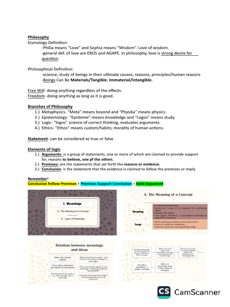 Philosophy | PDF | Reason | Argument