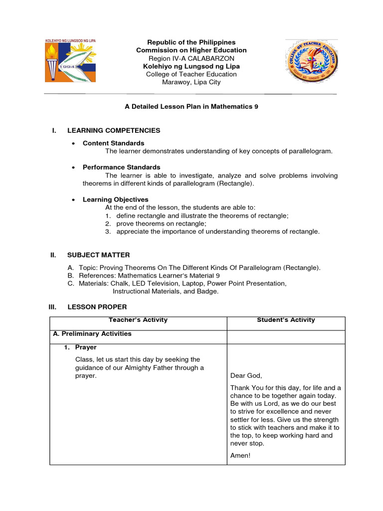 NATAL DLP RECTANGLE | PDF