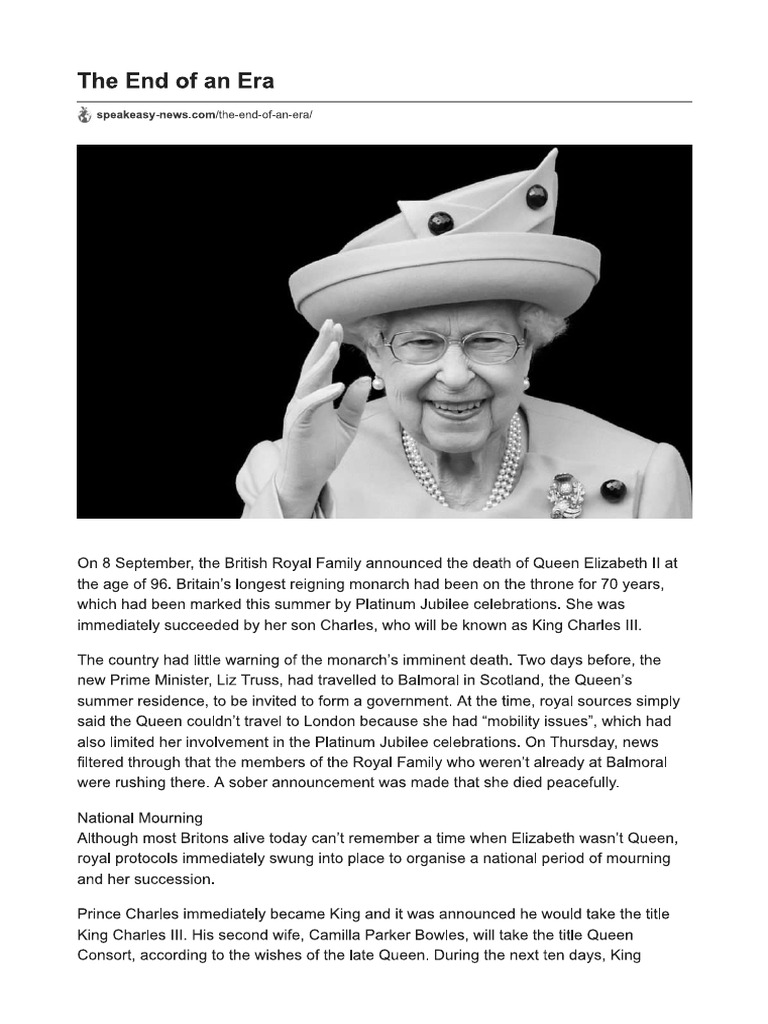 1èLLCE-SEQ3-C.E.-THE END OF AN ERA | PDF