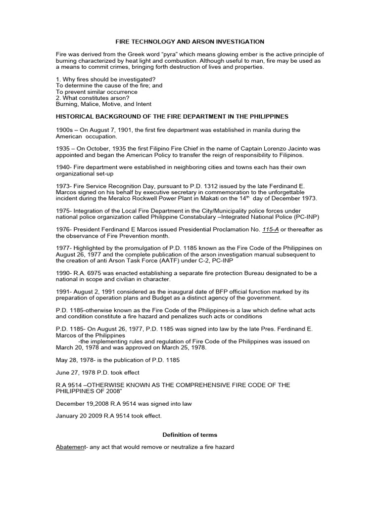 FIRE | PDF | Fires | Combustion