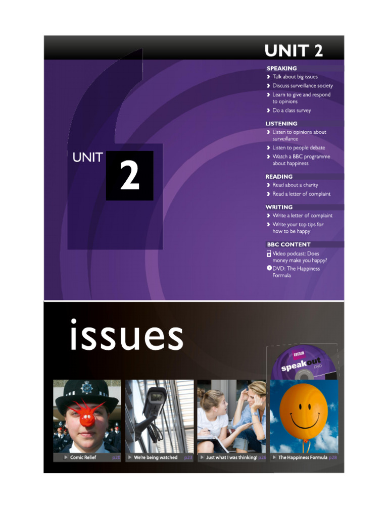 SpeakOut Upper Int Unit 2 | PDF