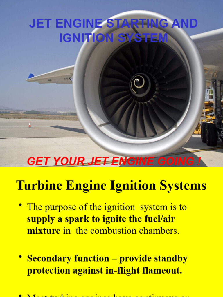 Jet Engine Ignition System Overview | PDF | Ignition System | Combustion