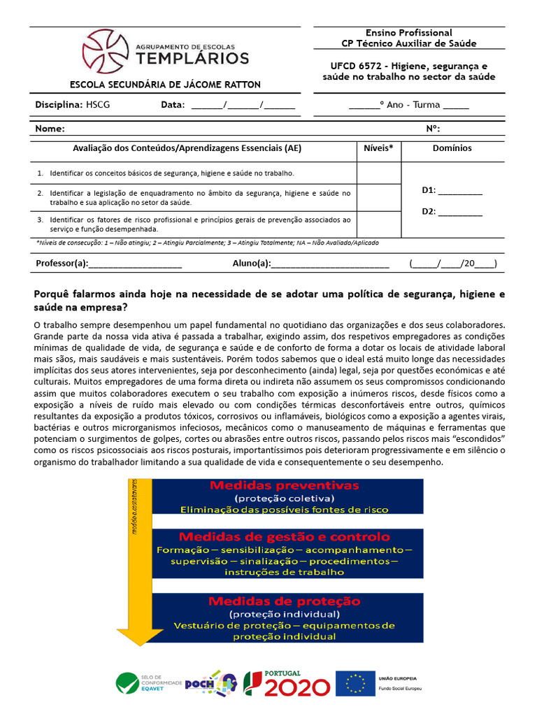 Ficha Informativa - HST | PDF
