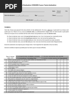Descriptif SCQ + Cotation | PDF | Santé mentale | Médecine clinique