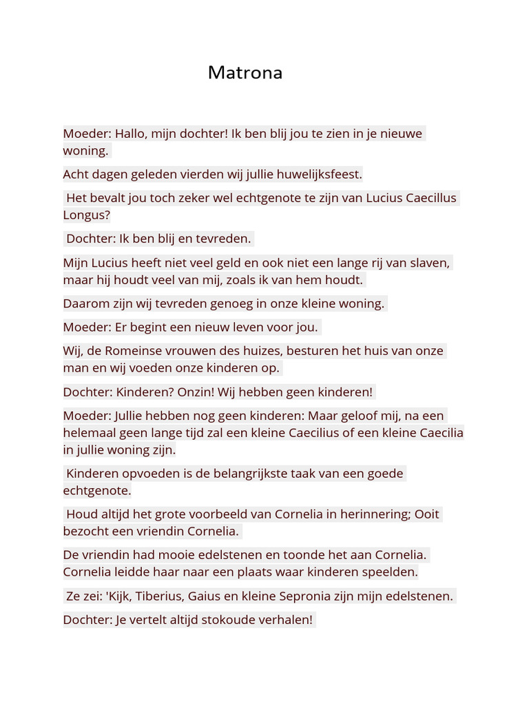 Tekst 15 Matrona | PDF