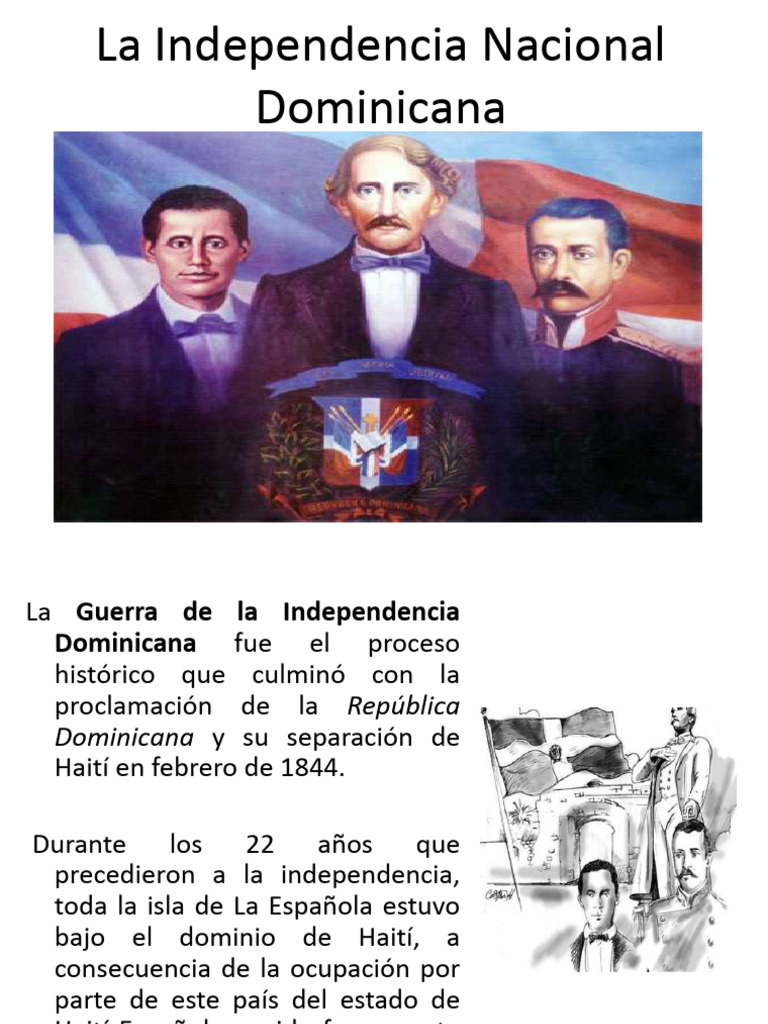 La Independencia Dominicana | PDF | Conflictos del segundo milenio ...