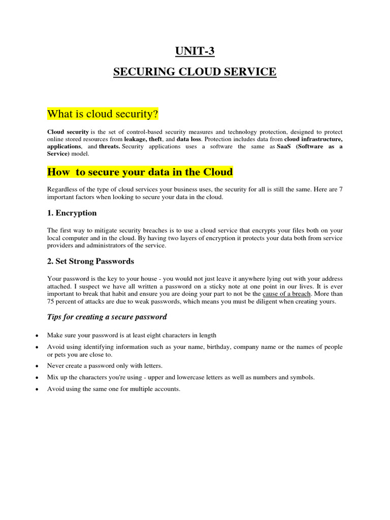 Cloud Security Pdf Information Security Cloud Computing