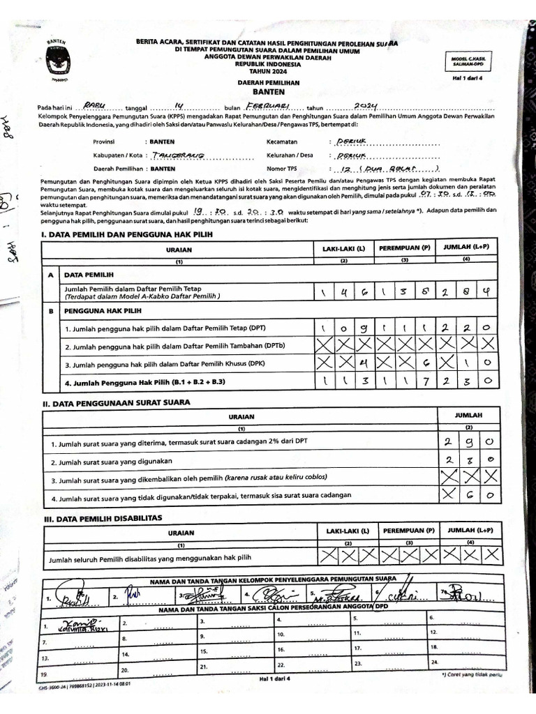 C Hasil DPD RI | PDF