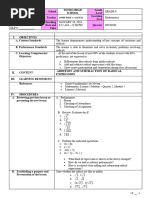 Grade 9 Math Lesson Plan: Radicals | PDF