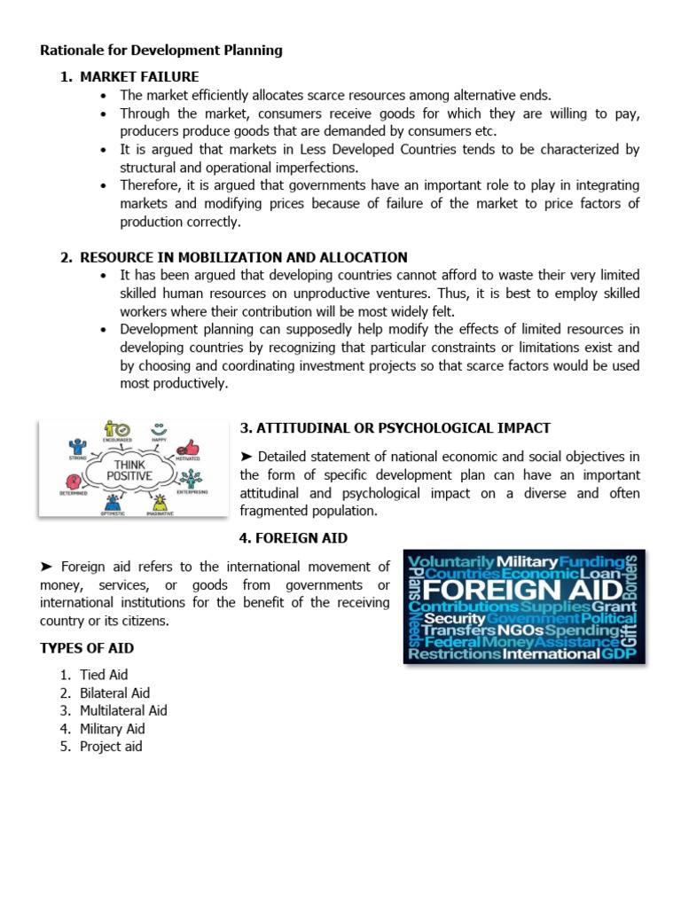 RATIONALE OF PLANNING_Written Report | PDF