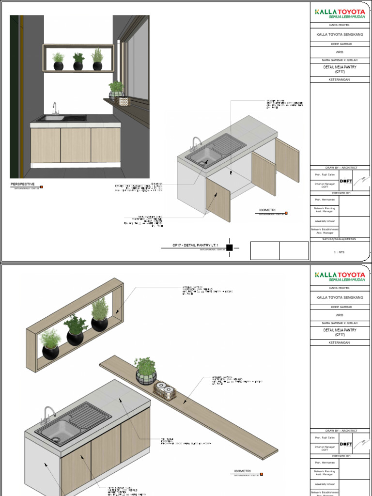 Meja Pantry | PDF