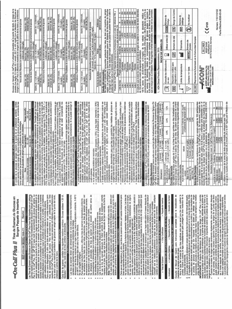 Manual On Call Plus II | PDF