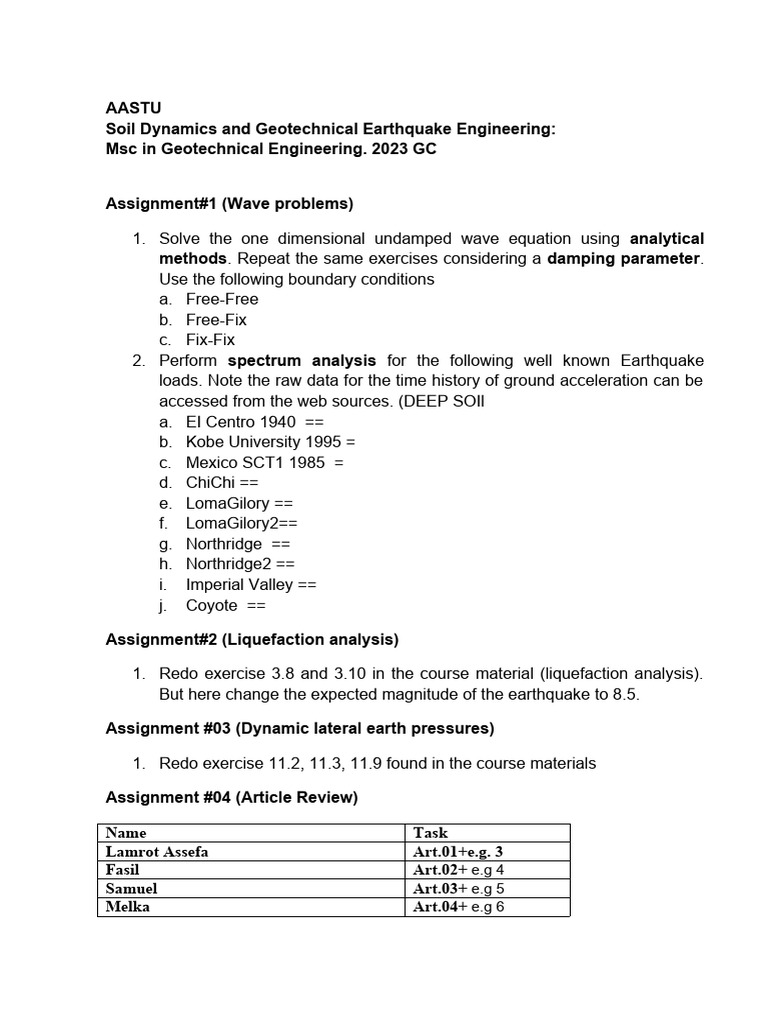 Assignments 01 04 | PDF