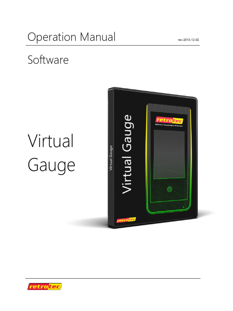 Manual For dm32 Virtual Gauge | PDF | Installation (Computer Programs) | Computer Network