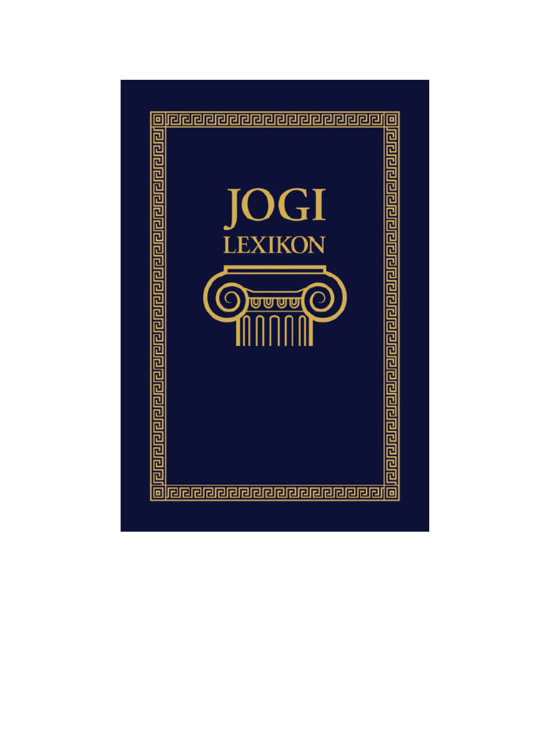 Jogi Lexikon | PDF