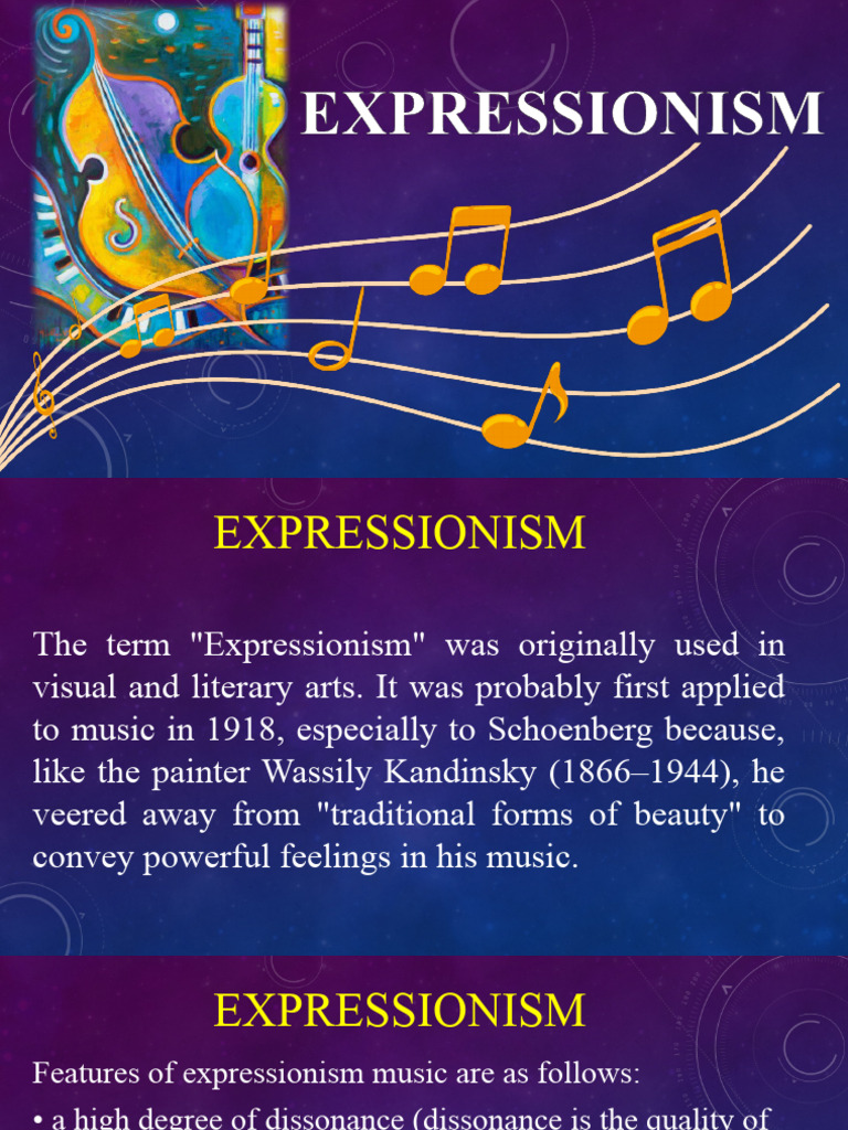 Music 10 Q1 Expressionism | PDF | Expressionism | Music Theory