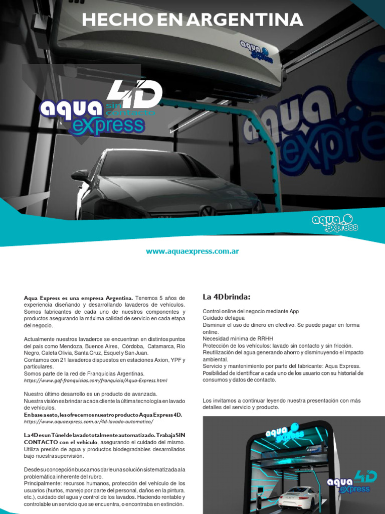 Aqua Express 4d | PDF | Agua | Economias