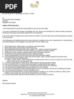 BOCW Declaration Form | PDF | Employment | Business