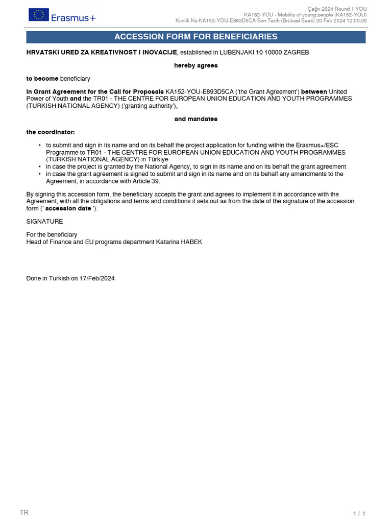 Accessionform E10199326 | PDF