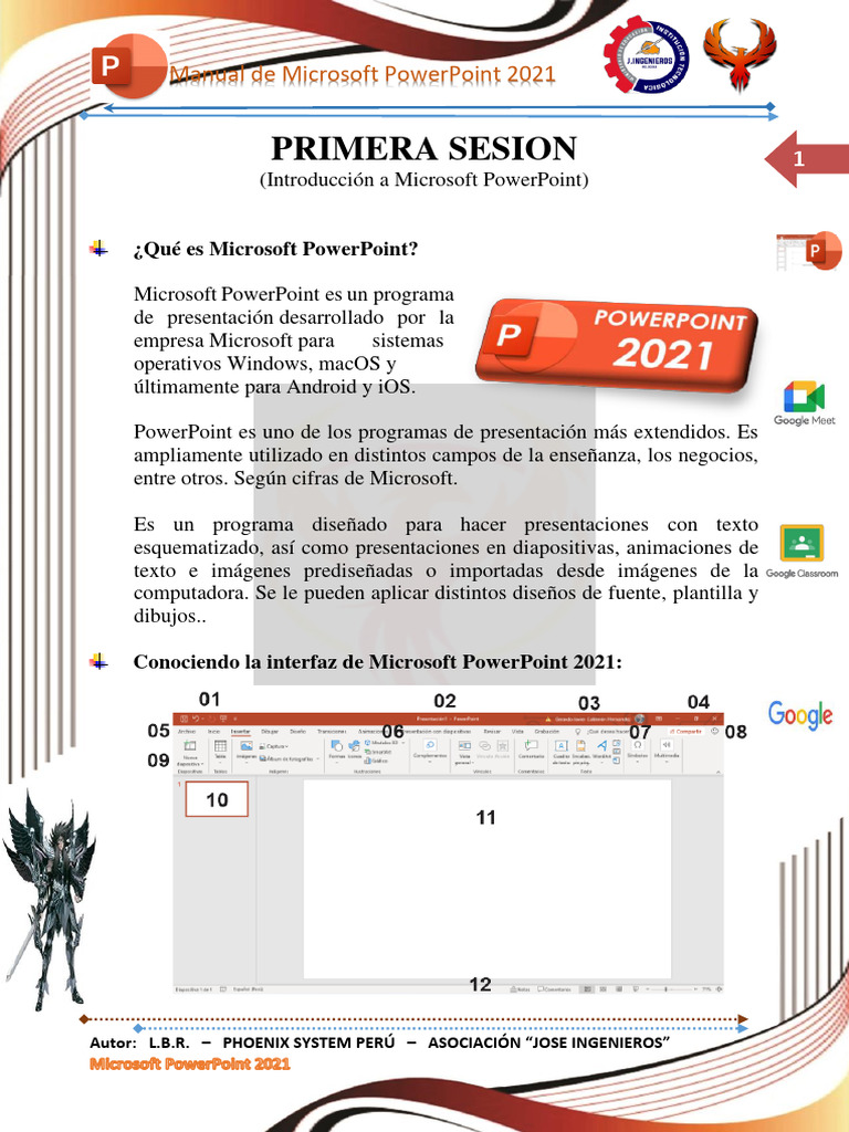 Contenido Manual de Microsoft PowerPoint 2021 Plantilla-Libro-17x24 | PDF | Microsoft PowerPoint ...