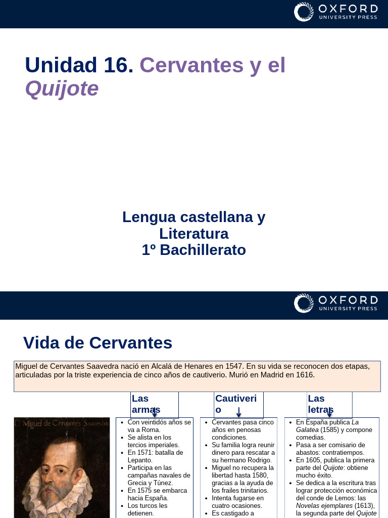 Cervantes Quijote Presentacion - Key | PDF | Miguel De Cervantes | Don ...