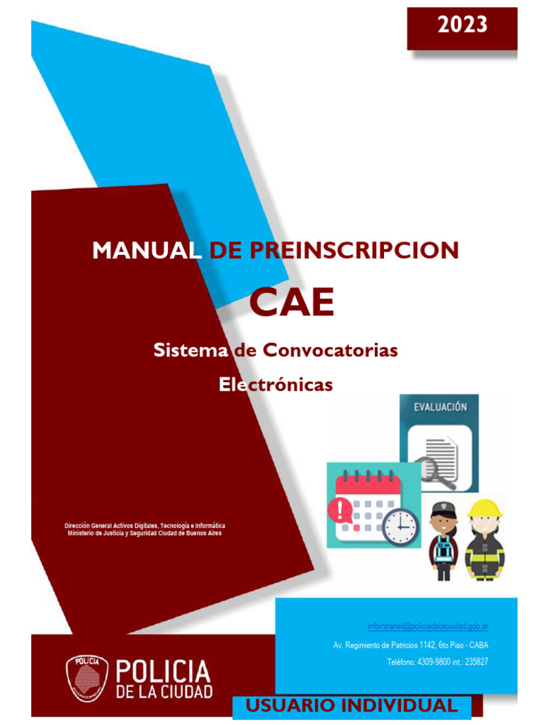 Manual - Cae | PDF | Contraseña | Usuario (informática)