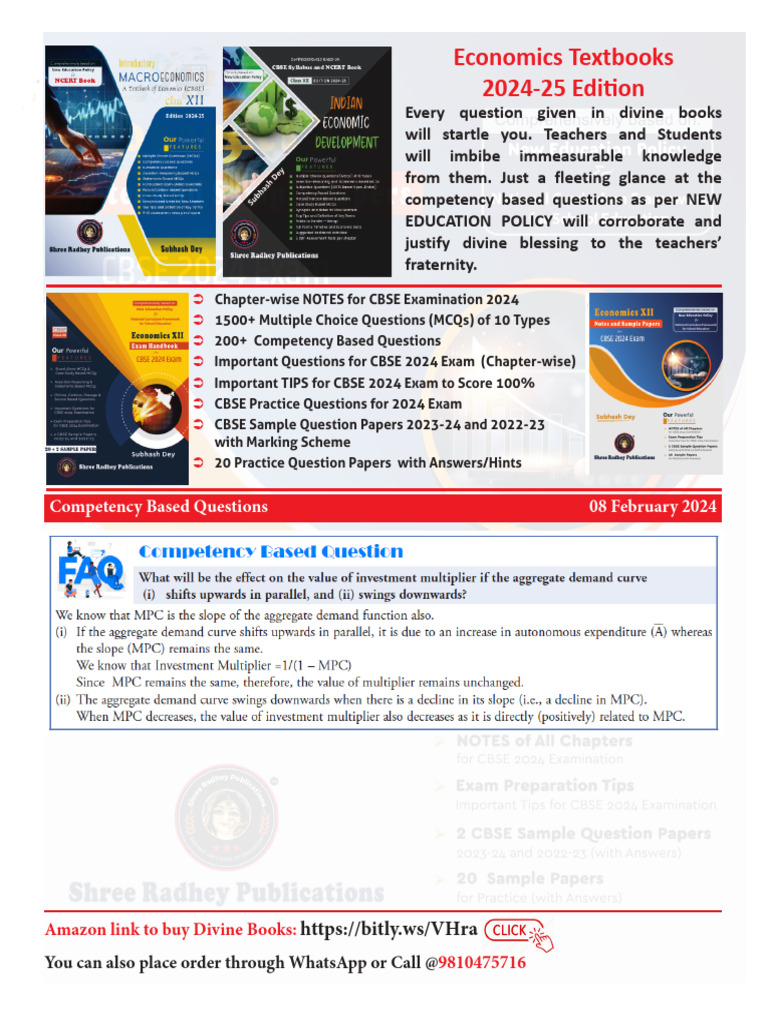 Competency Based Questions (ECO) - 08-02-2024 | PDF