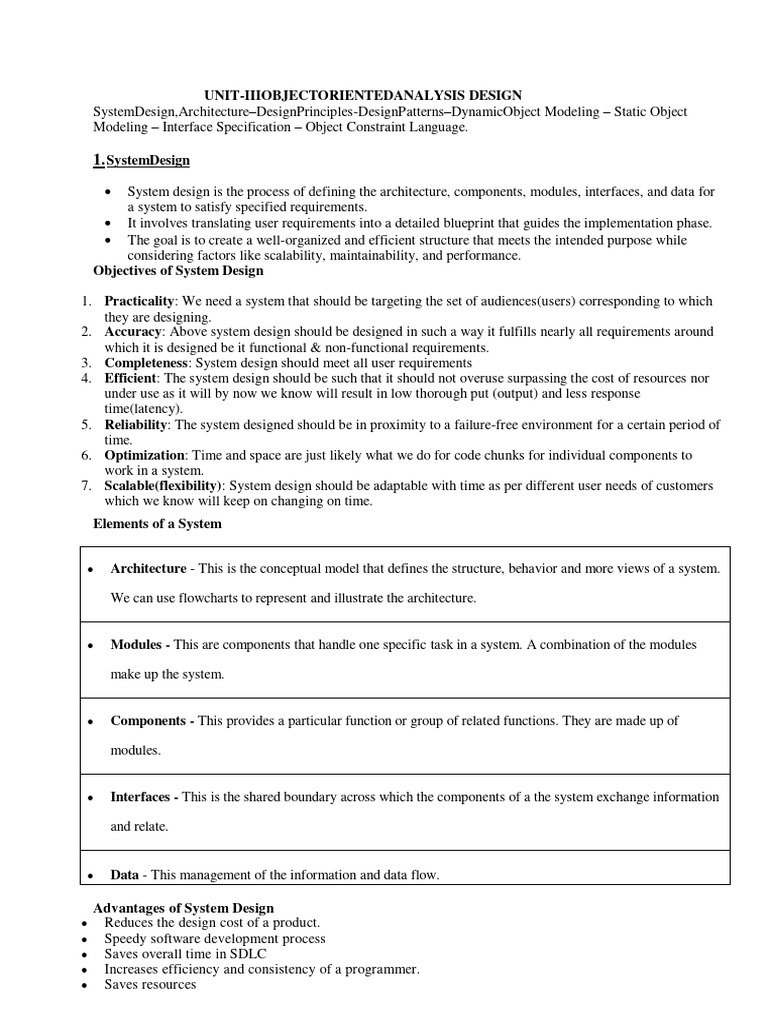 UNIT-3-OOSE-part 1 | PDF