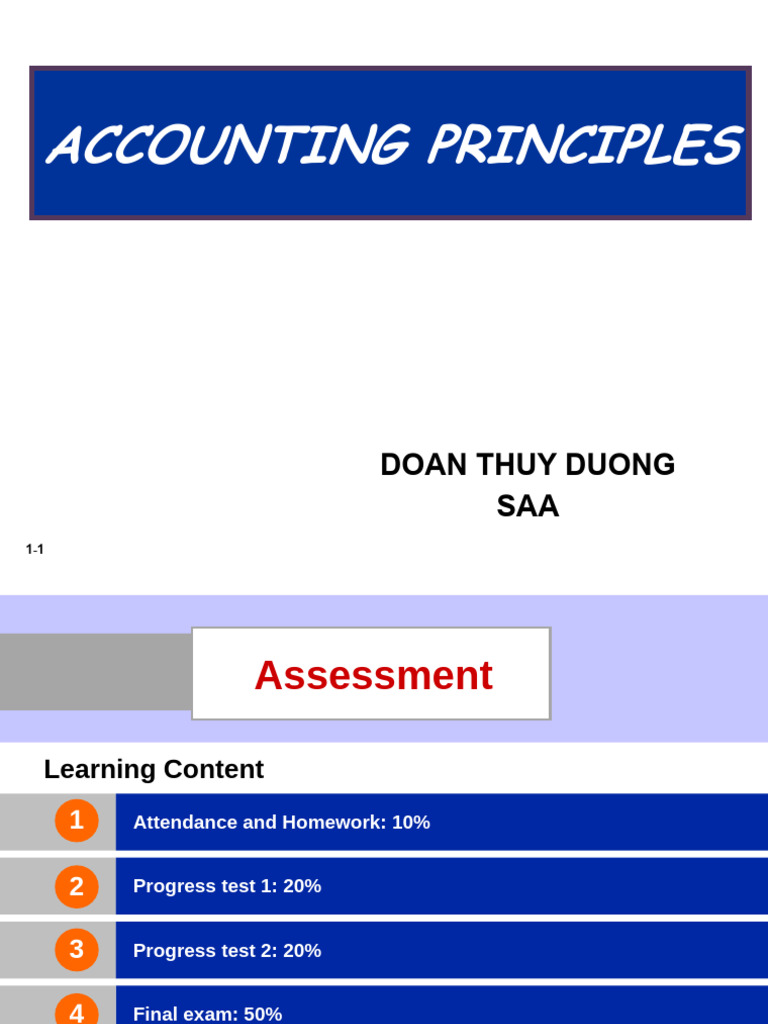 Introduction to Accounting Principles | PDF | Balance Sheet | Equity ...