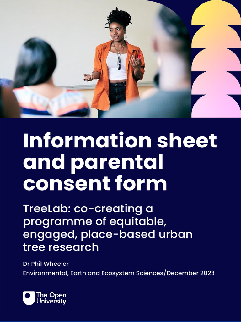 TreeLab Consent Form | PDF | Natural Environment