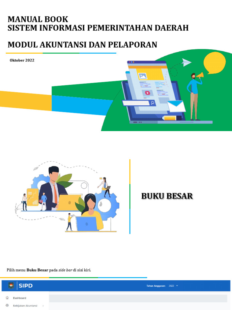 Manual Book - Buku Besar | PDF | Pengelolaan Keuangan & Uang