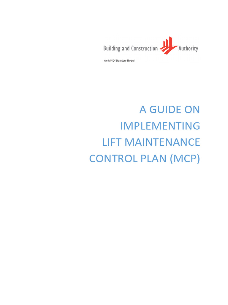 MCP Guide 6 Oct 2023 | PDF | Elevator | Printed Circuit Board