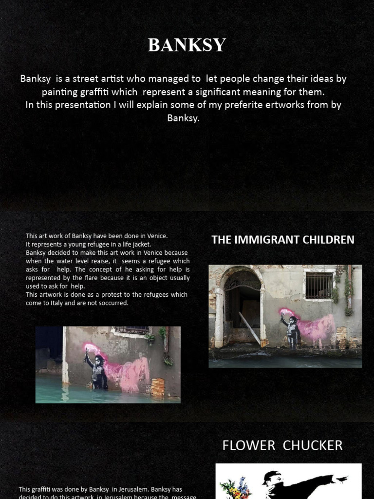 Banksy Presentazione | PDF