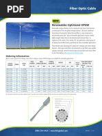 Catalogo AlumaCore-OPGW | PDF | Optical Fiber | Equipment