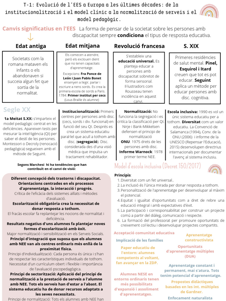 Resum Visual T-1 | PDF