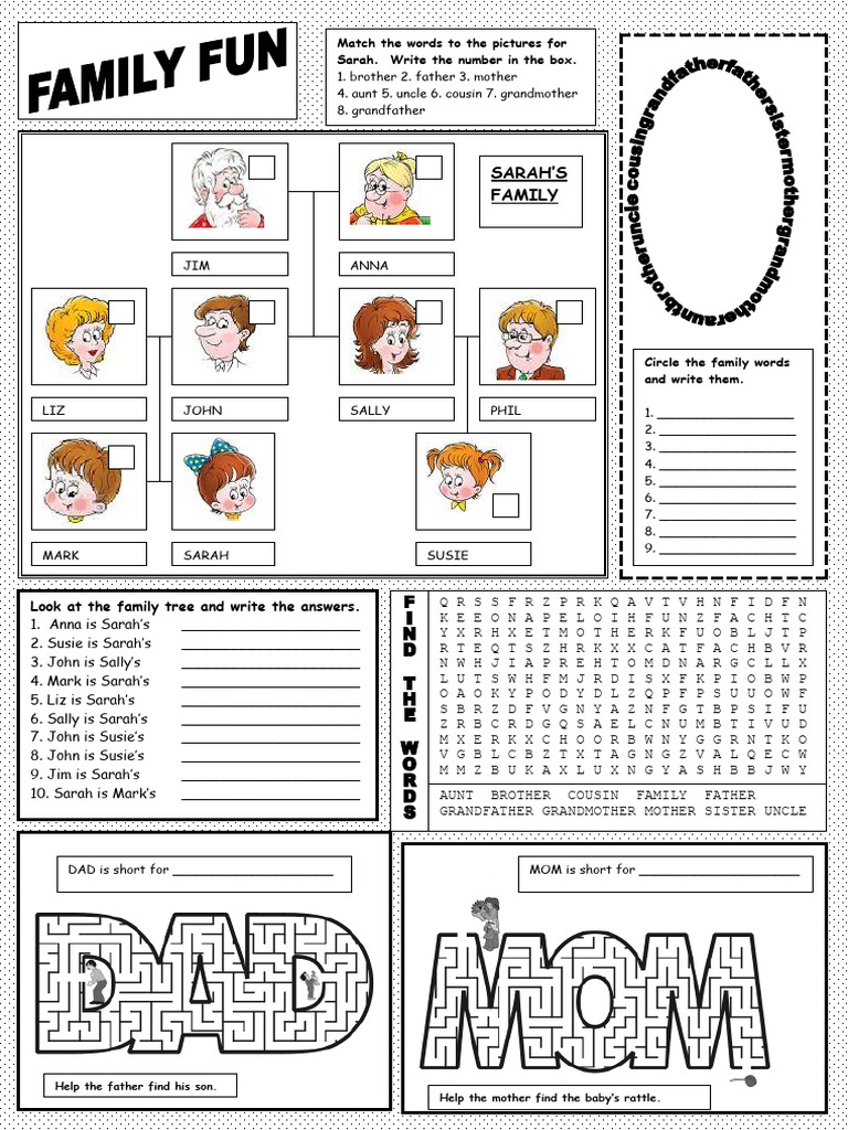 Family Fun | PDF | Family | Kinship And Descent