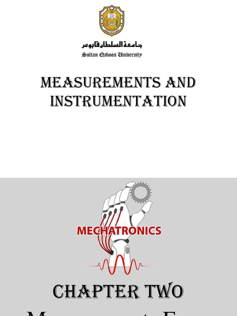 Measurements and Instrumentation | Download Free PDF | Errors And Residuals | Observational Error