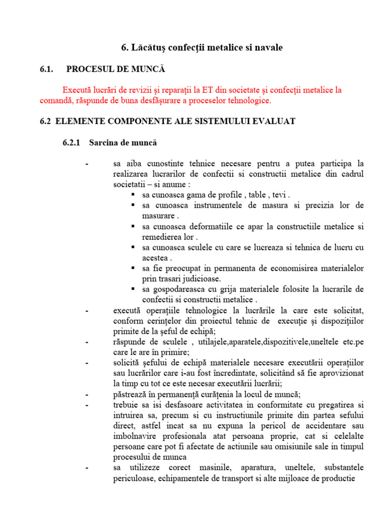Fisa Prezentare - Lacatus Conf Metalice | PDF