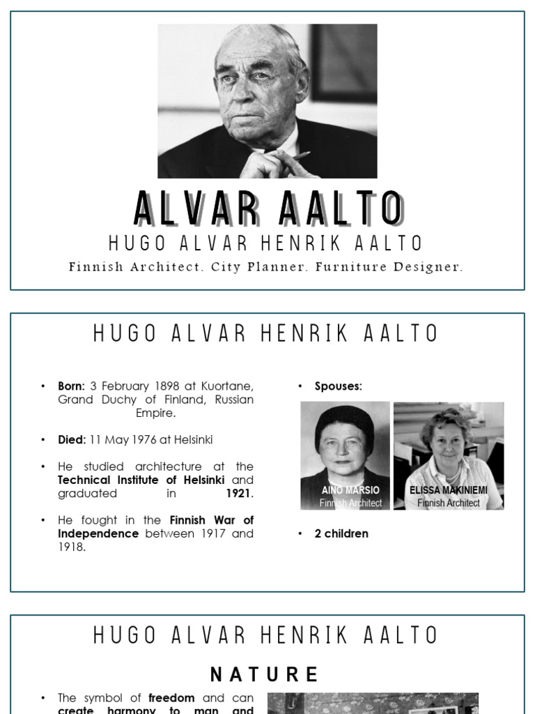 Alvar Aalto | PDF | Design