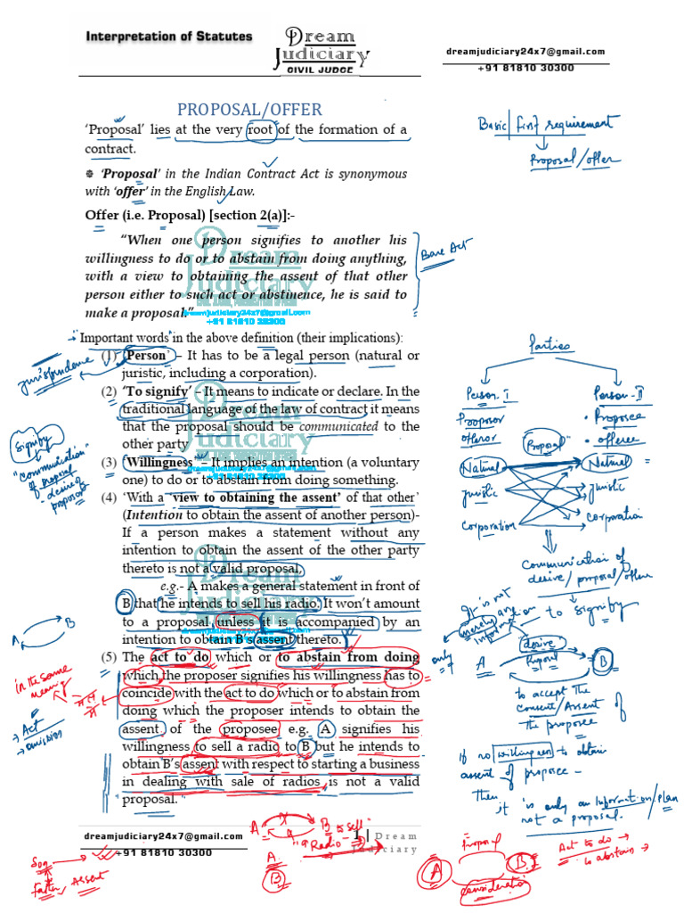 22-01-24 Contract-Offer | PDF | Offer And Acceptance | Justice