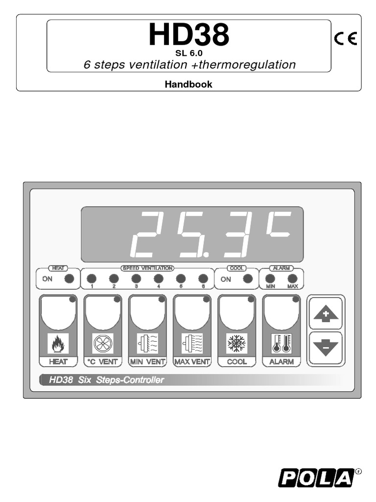 HD38 Manual 6.0 | PDF | Relay | Manufactured Goods