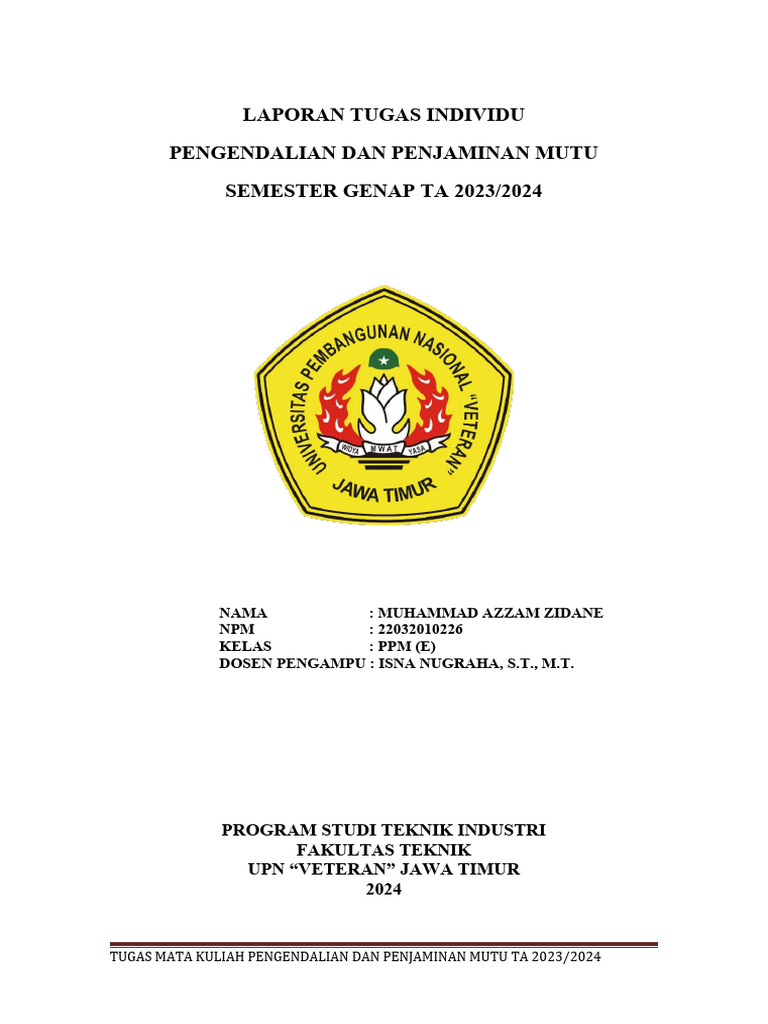 Lembar Tugas Harian PPM (Tugas 1,2) | PDF