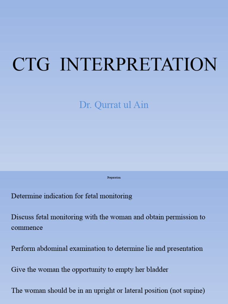 Google - CTG Interpretation | PDF | Medical Specialties | Clinical Medicine
