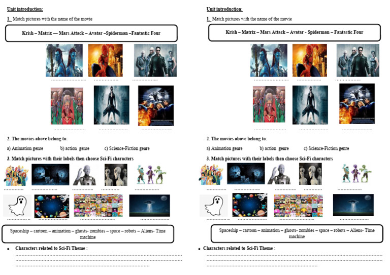 Unit Introduction Science Fiction | PDF