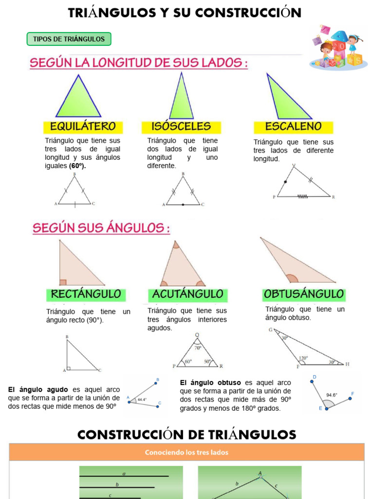 Tipos de Triángulos | PDF