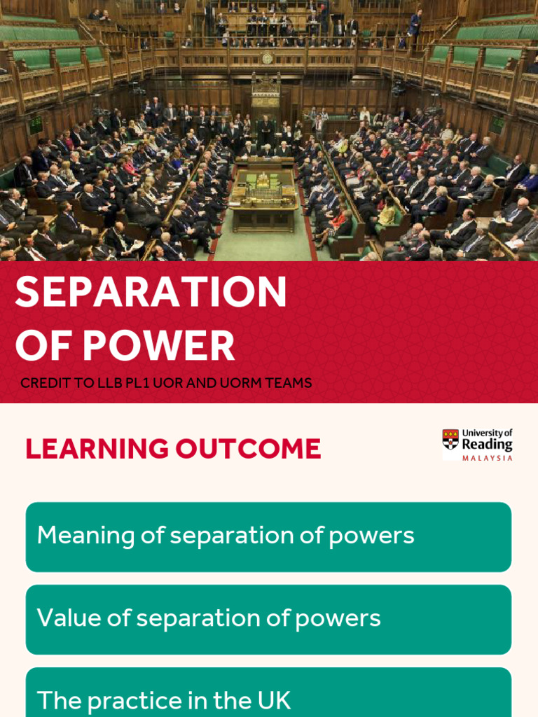 Sop Power | PDF | Separation Of Powers | Government
